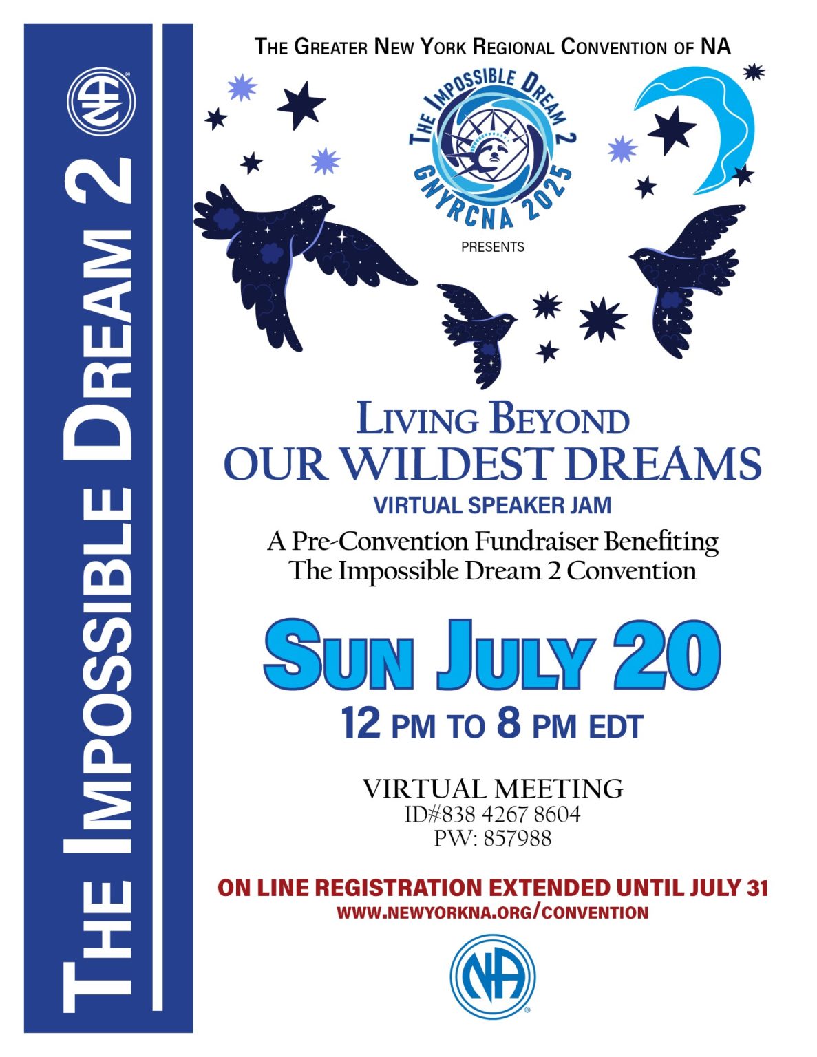 GNYR “Impossible Dream II Convention Fundraiser”Greater New York Region ...