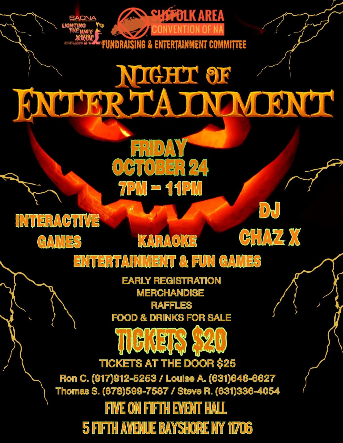 Suffolk Area Fundraising & Entertainment Present” A Night of ...